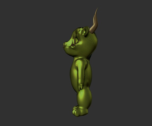 ArtStation - Bull | Game Assets