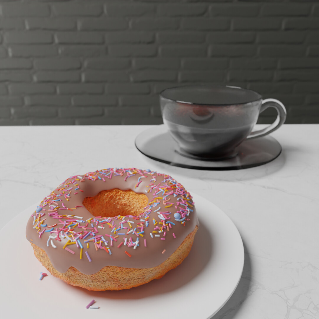 ArtStation - Donuts and Coffee | Resources