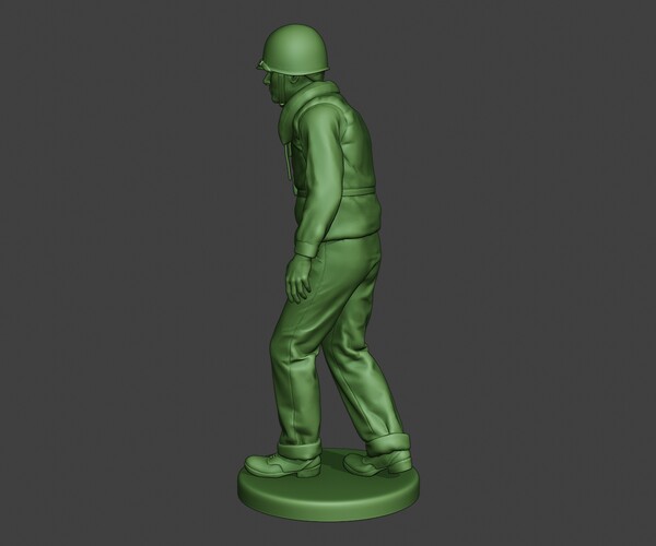 ArtStation - US Navy Sailor ww2 Walk USN1 | Resources