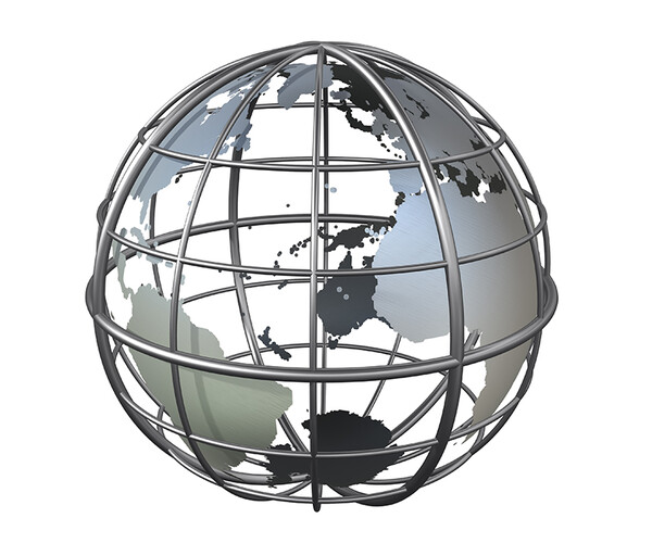 ArtStation - Caged Globe Pack | Artworks