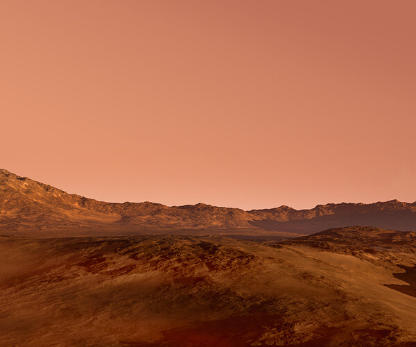 ArtStation - Mars Background - Illustration Pack | Artworks