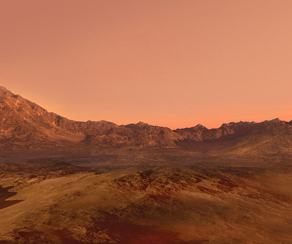 ArtStation - Mars Background - Illustration Pack | Artworks
