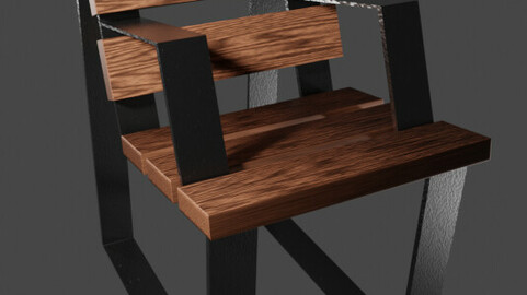 ArtStation - Street bench | Resources