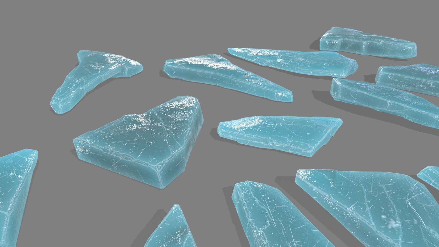 ArtStation - ice set | Game Assets