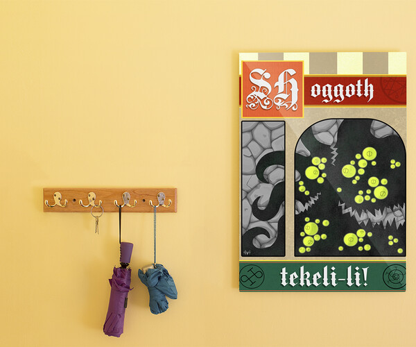 ArtStation - Happy Shoggoth! | Artworks