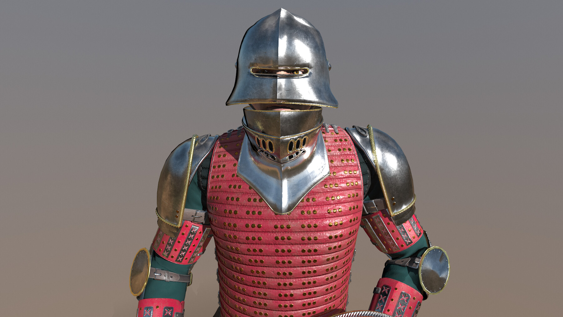 ArtStation - TAB Medieval Knight - 6A - Skin2 | Game Assets