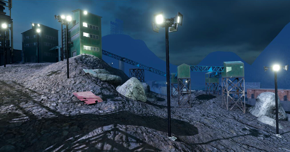 ArtStation - Industrial Collection for Unity | Game Assets