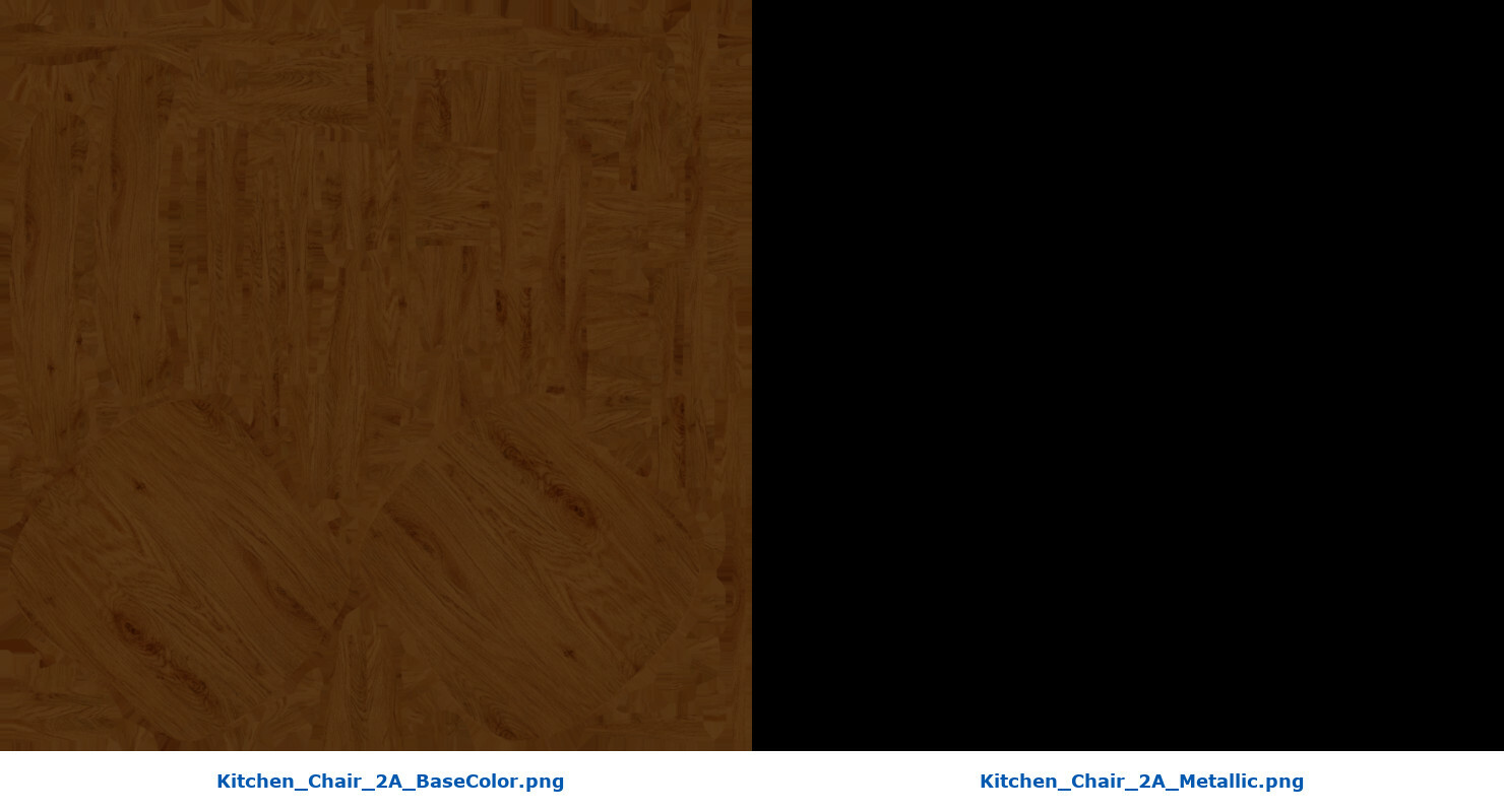 ArtStation - Kitchen Chair 2A | Game Assets