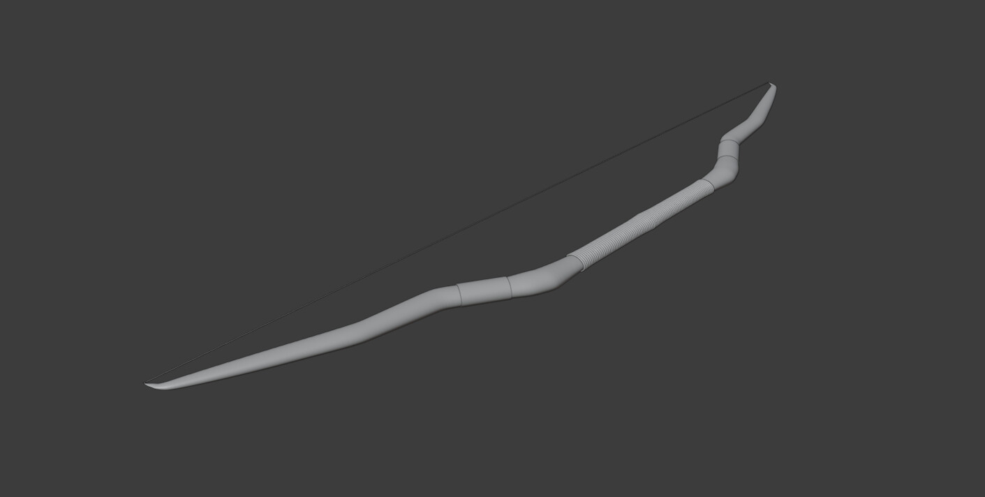 ArtStation - Wooden Bow | Resources