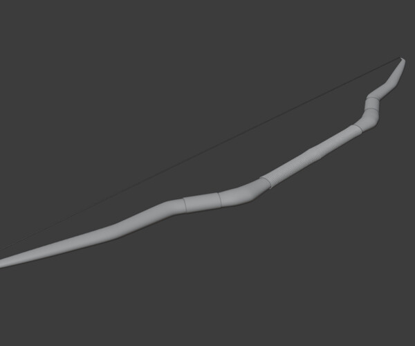 ArtStation - Wooden Bow | Resources