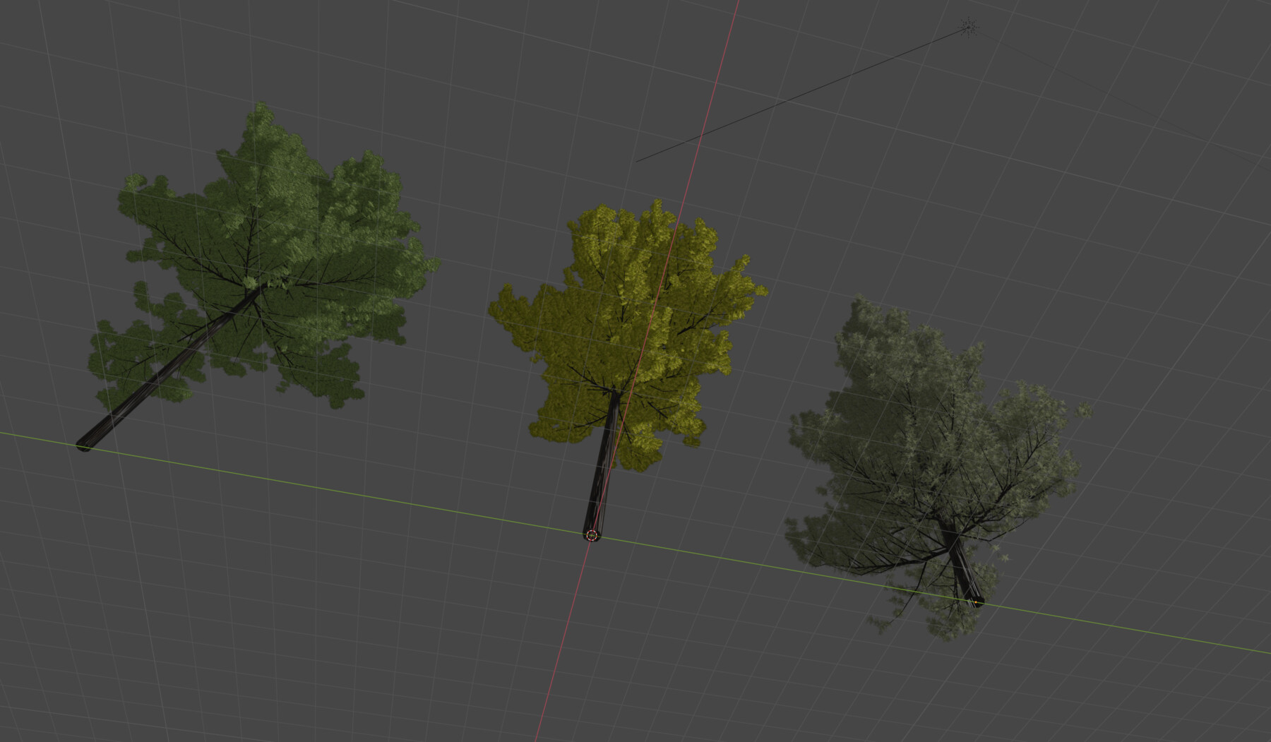 ArtStation - Landscape Trees | Game Assets