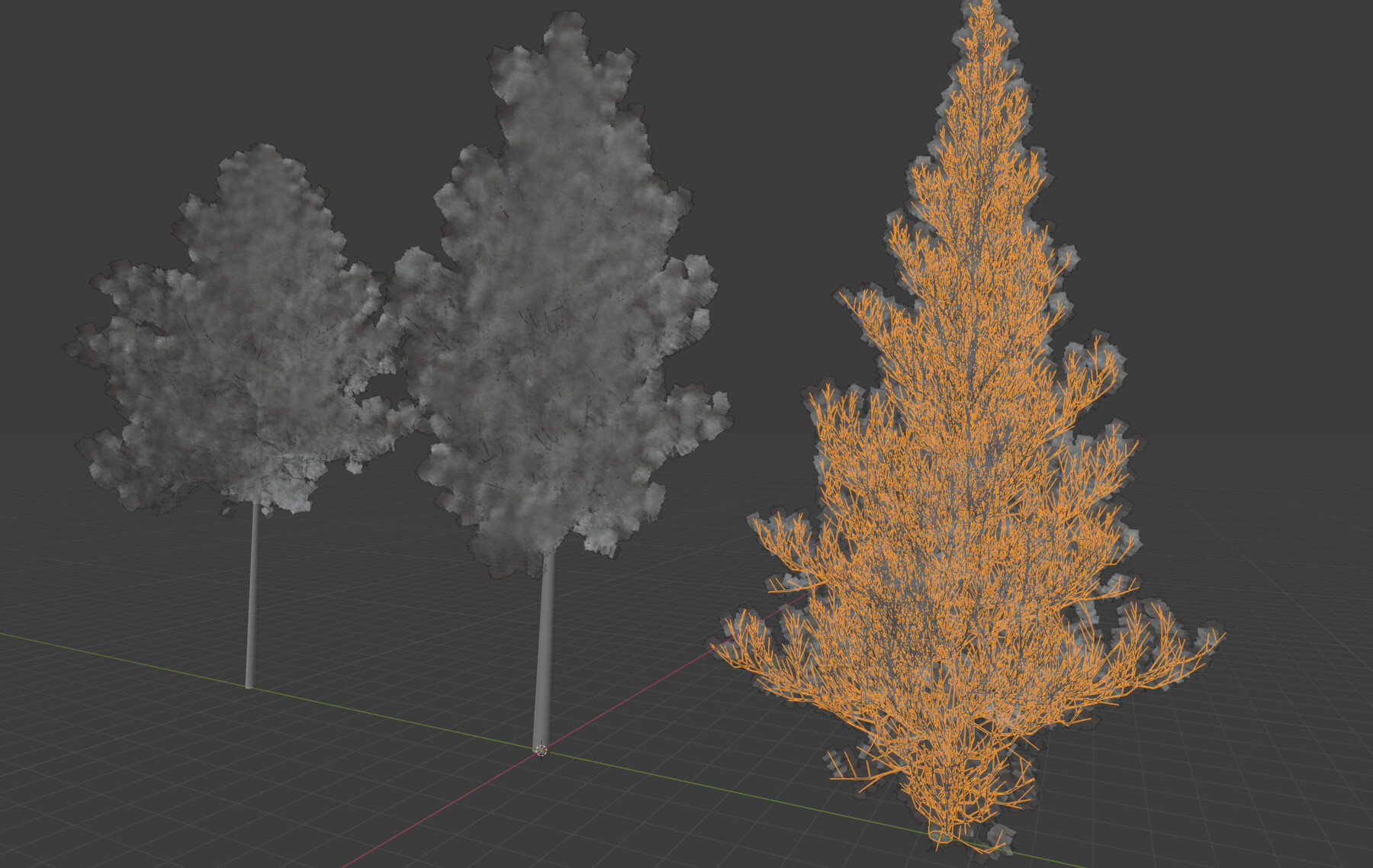 ArtStation - Landscape Trees | Game Assets