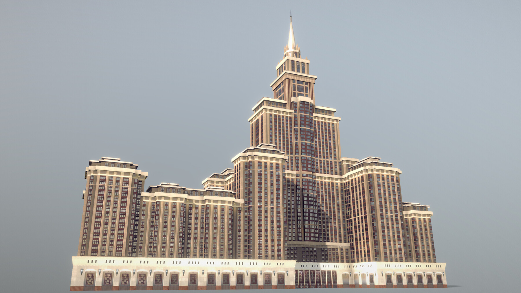 ArtStation - MSK Building 24 Triumph Palace | Game Assets