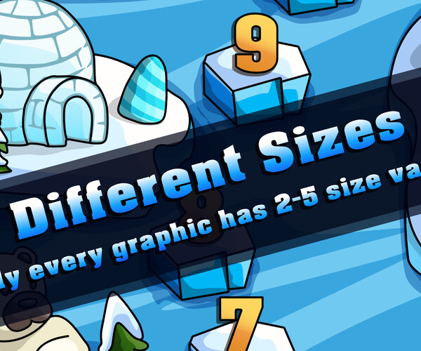 ArtStation - Winter Ice GUI | Game Assets