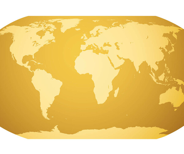 ArtStation - Vector highly detailed global atlas map set 01 | Artworks