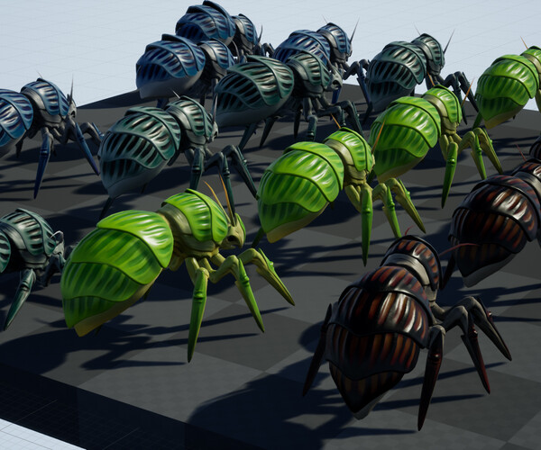 ArtStation - Pathfinder Bug Creature | Game Assets