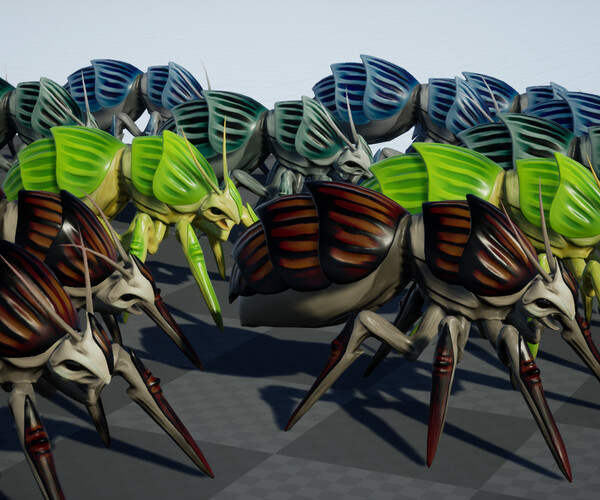 ArtStation - Pathfinder Bug Creature | Game Assets