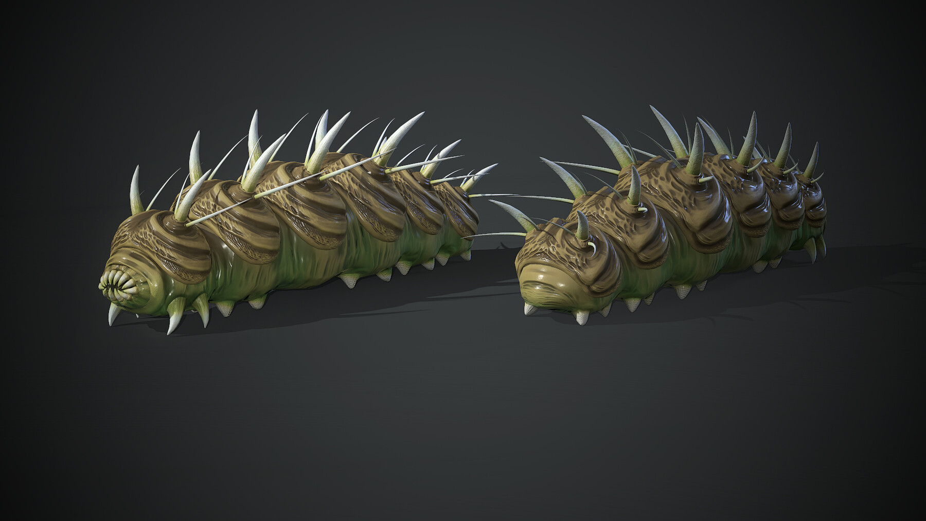 ArtStation - Caterpillar Creature | Game Assets