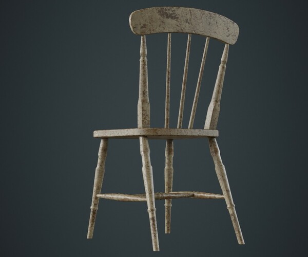 ArtStation - Kitchen Chair 2C | Game Assets