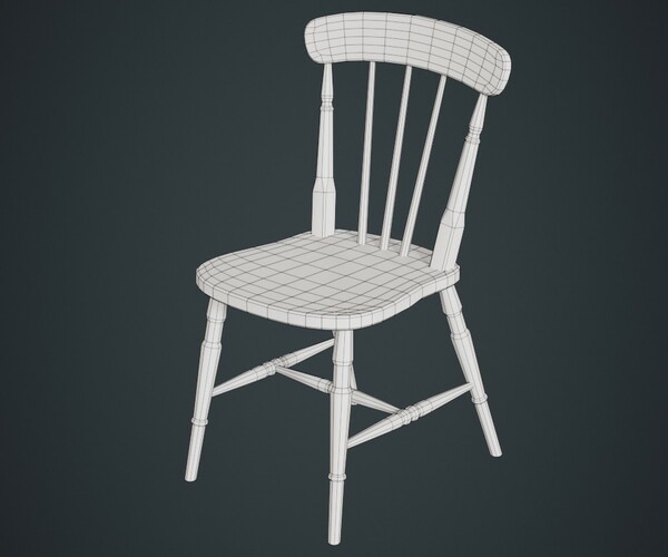 ArtStation - Kitchen Chair 2C | Game Assets