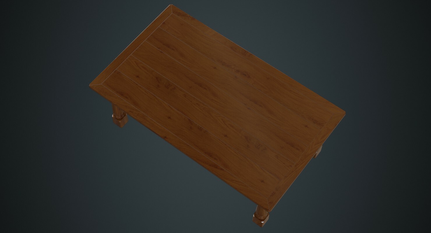 ArtStation - Table 1A | Game Assets