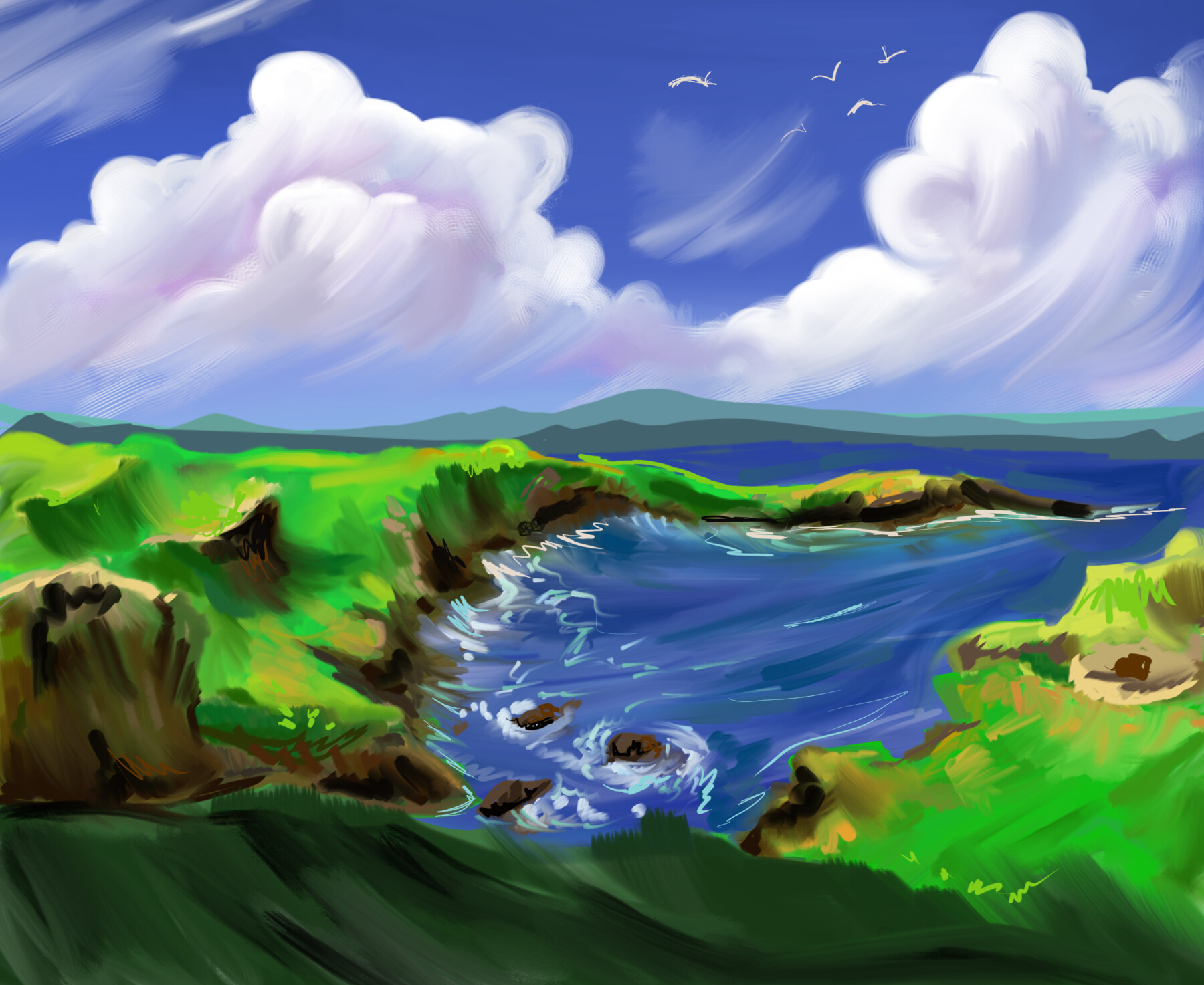 ArtStation - digital concept landscape | Artworks