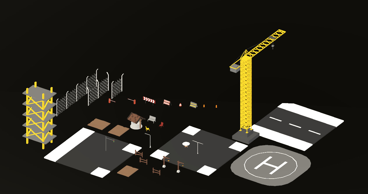 ArtStation - Mini Low Poly Pack | Game Assets