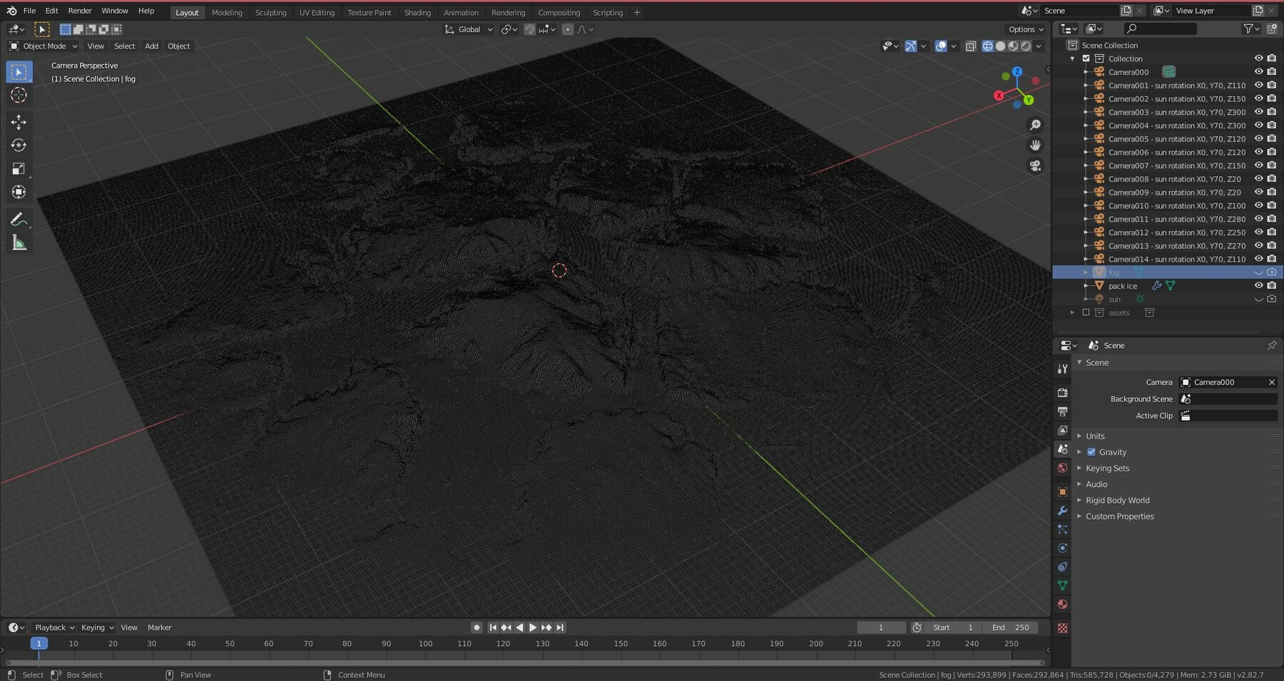 ArtStation - Polar pack ice in Blender | Resources