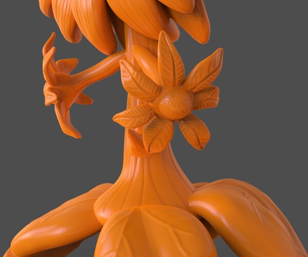 ArtStation - Sunflower and ZBrush timelapse | Game Assets