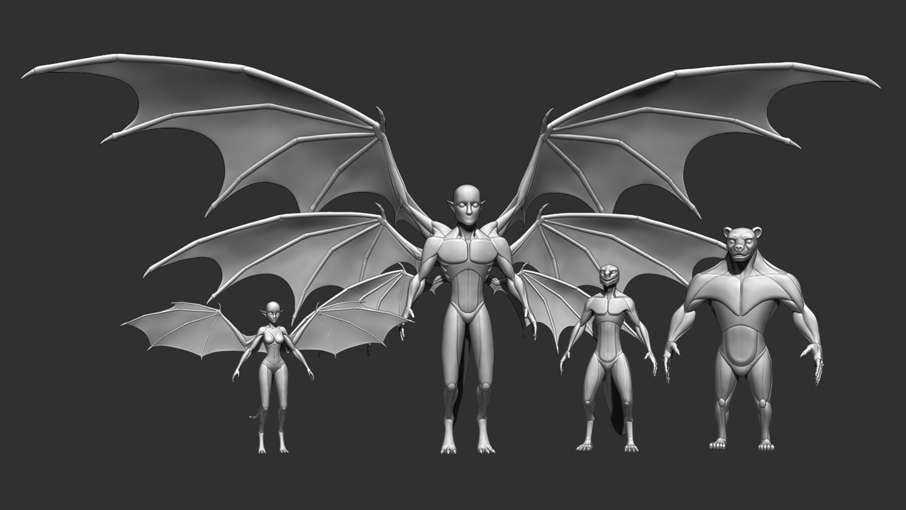 ArtStation - Fantasy Body Block Out Package Deal | Resources