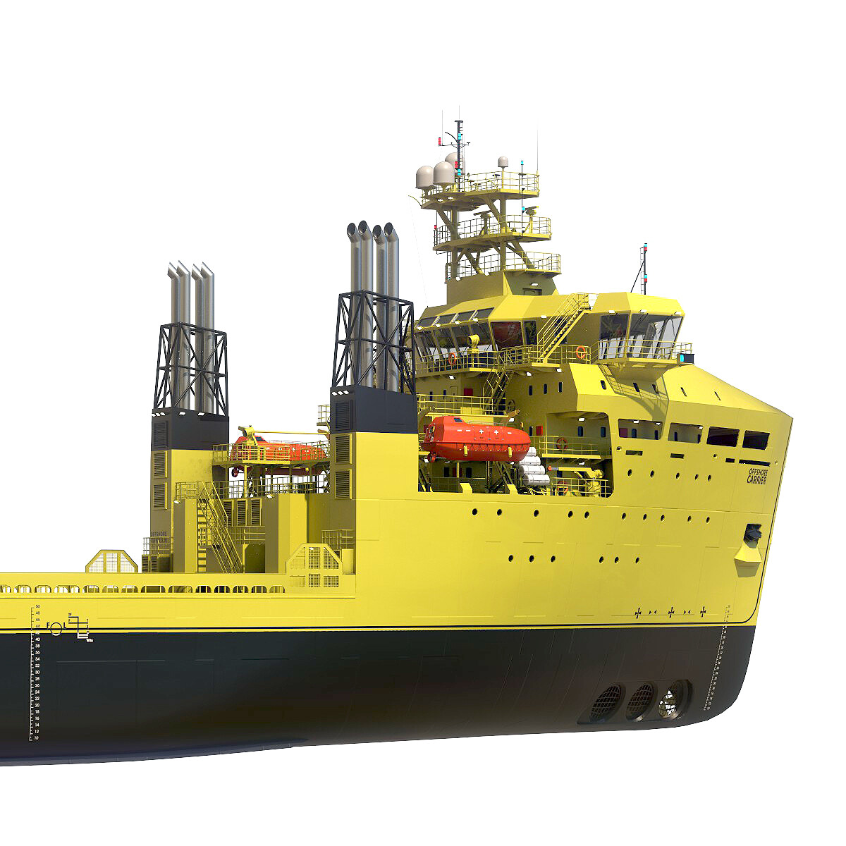 ArtStation - Offshore Carrier Yellow | Resources