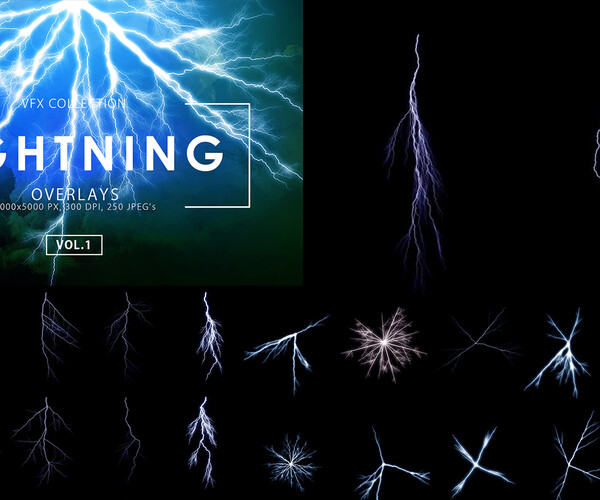 ArtStation - Visual Effects Bundle - Brushes, Actions, Overlays | Brushes