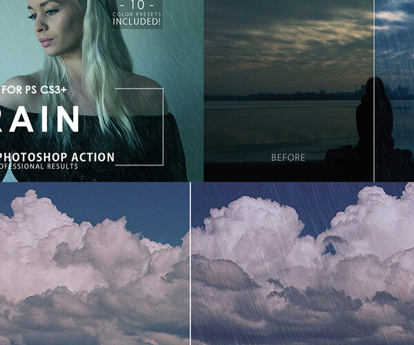 ArtStation - Visual Effects Bundle - Brushes, Actions, Overlays | Brushes