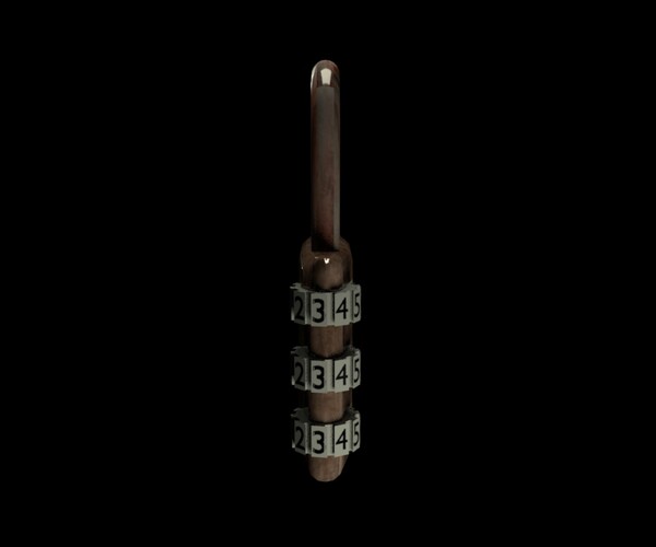 ArtStation - Padlock - Unity .FBX 3D Model.- | Game Assets