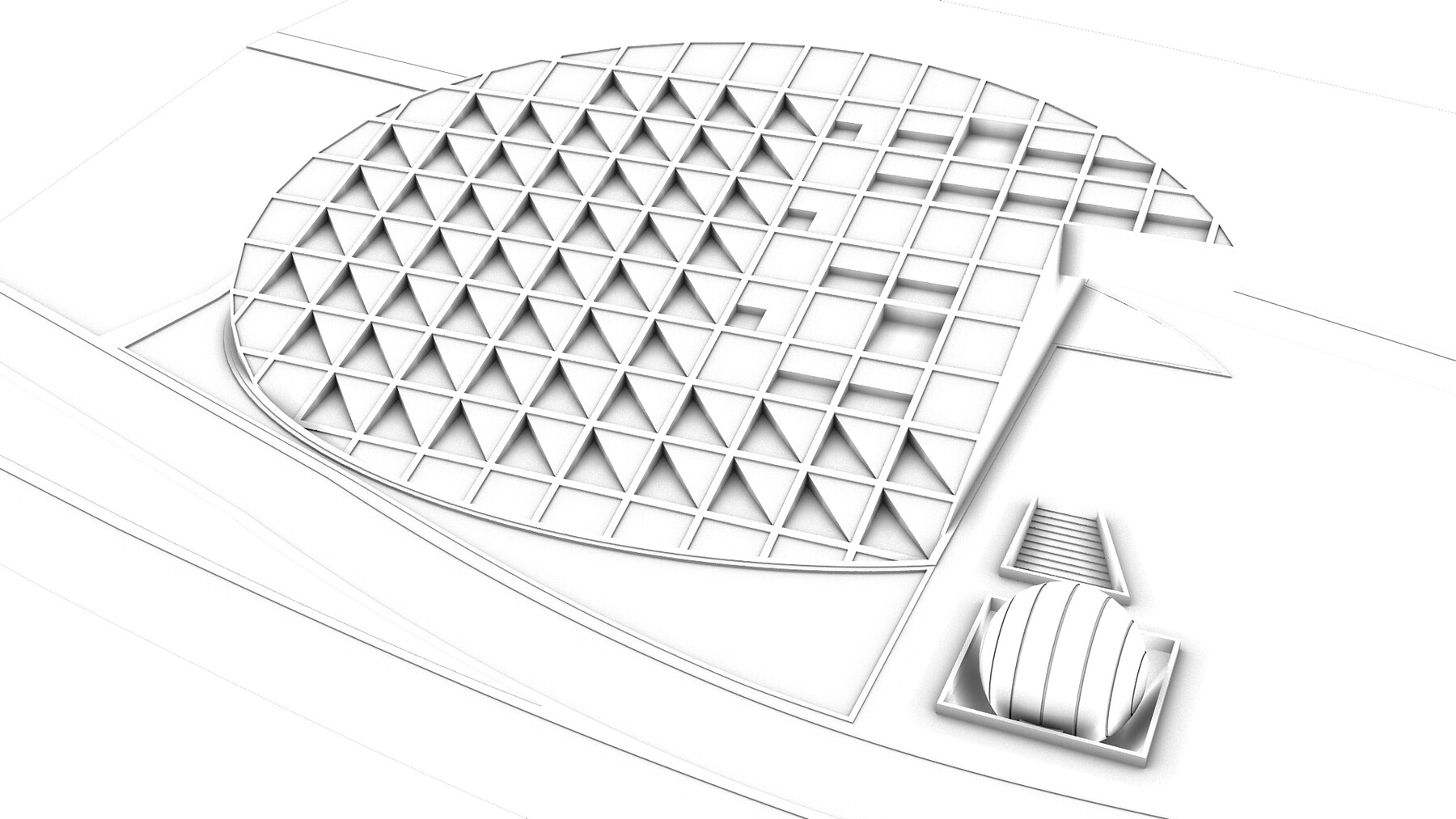 ArtStation - Egypt - Alexandria Library | Resources