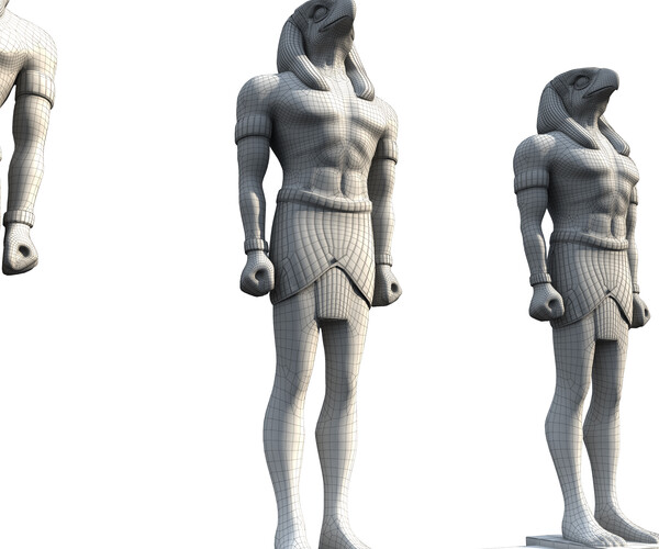 ArtStation - Egyptian Pheronic Sculpture EPS-04 | Resources