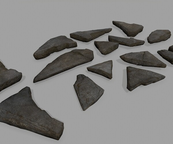 ArtStation - stone set | Game Assets