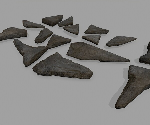 ArtStation - stone set | Game Assets