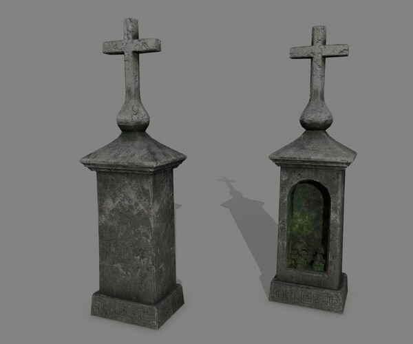 ArtStation - tombstone set | Game Assets