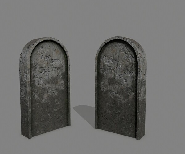 ArtStation - tombstone set | Game Assets