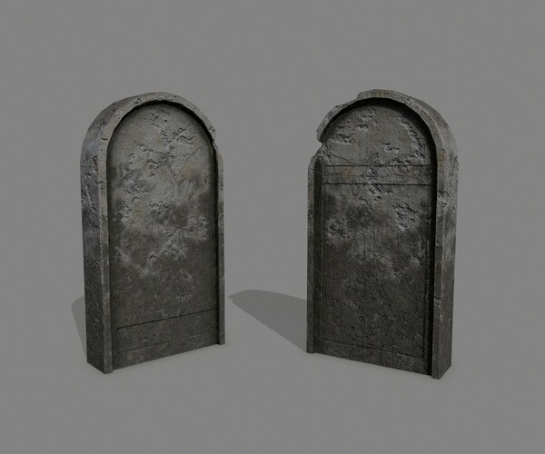 ArtStation - tombstone set | Game Assets