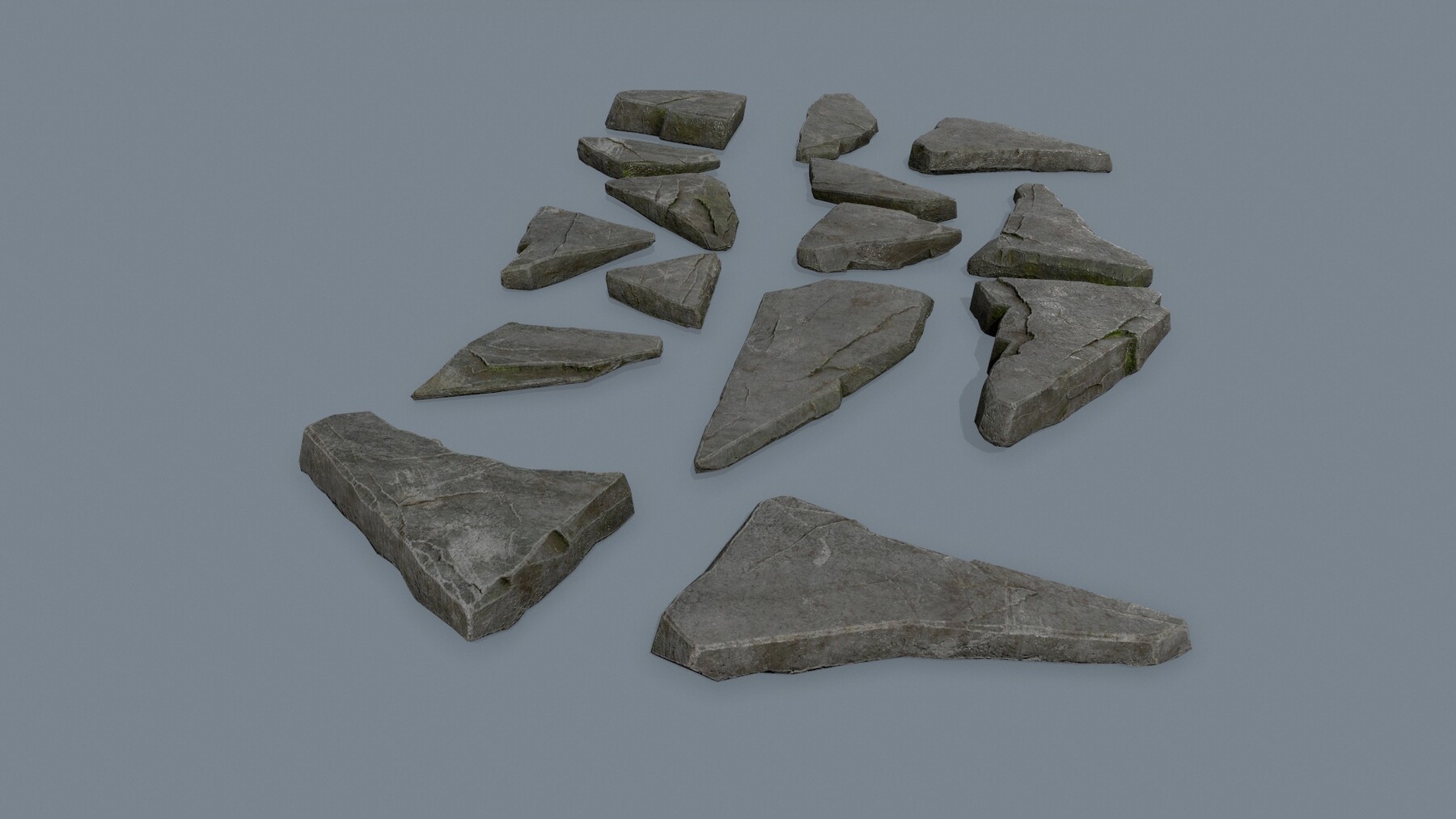 ArtStation - stone set | Game Assets