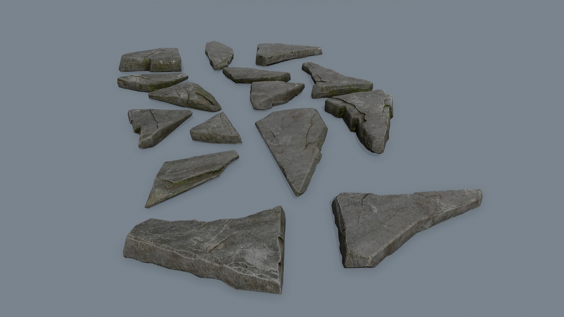ArtStation - stone set | Game Assets