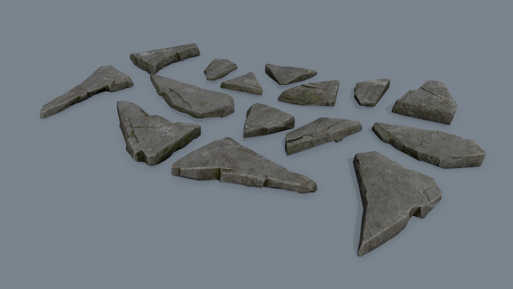 ArtStation - stone set | Game Assets