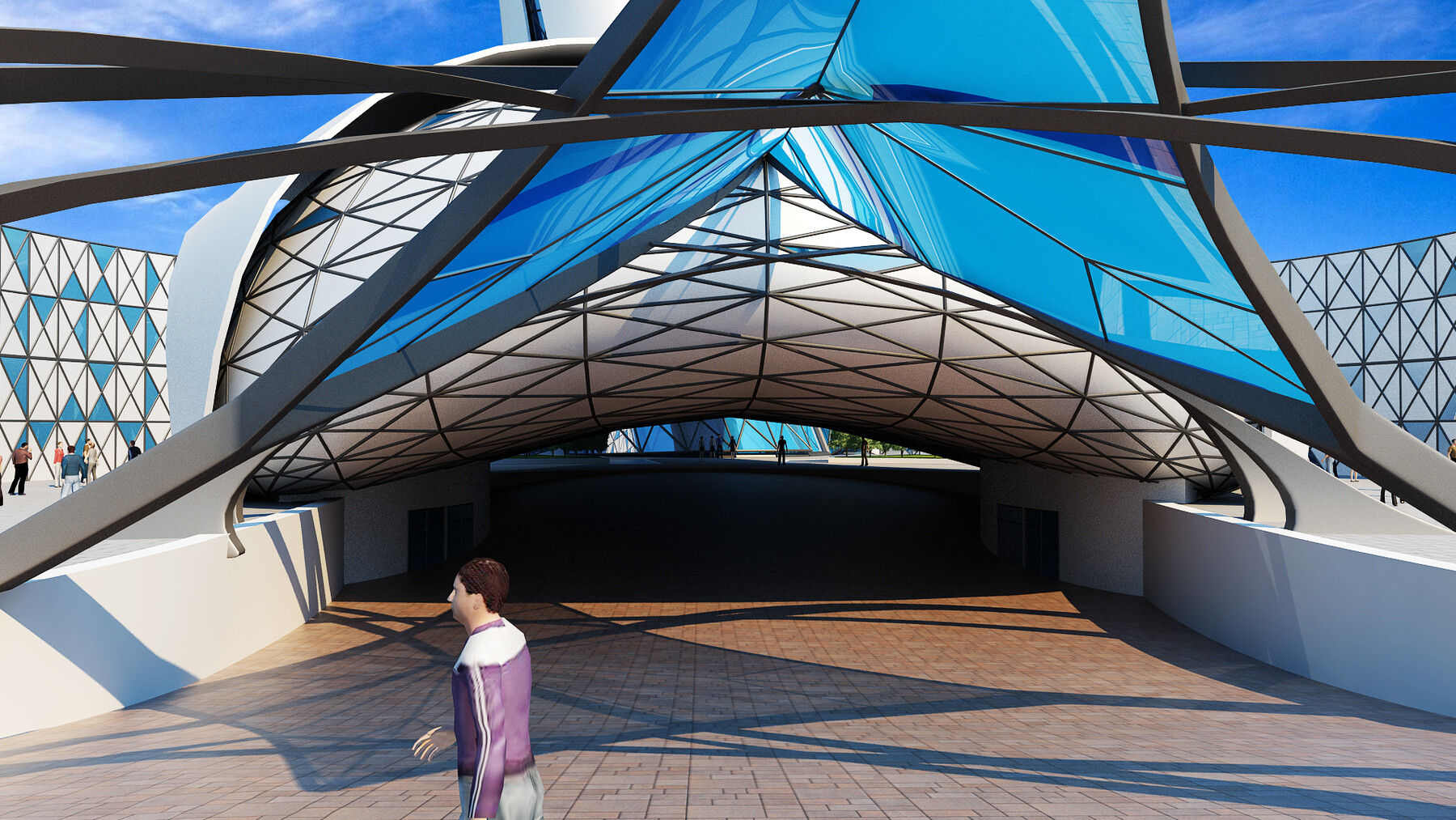 ArtStation - Organic-Parametric Skyscraper - Project 01 | Resources