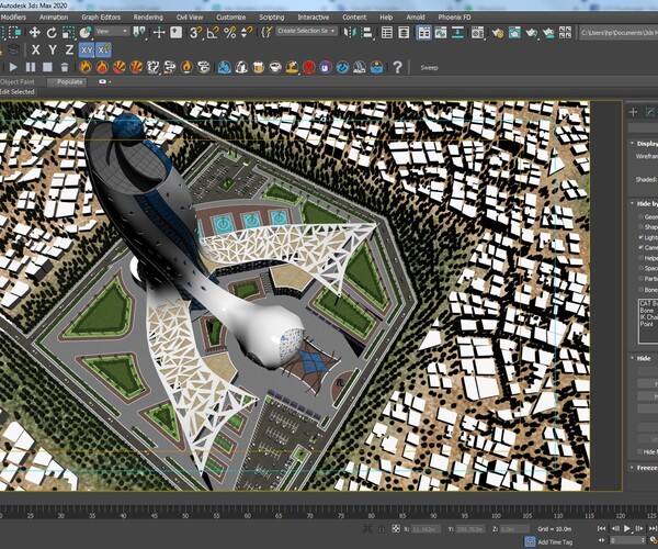 ArtStation - Organic-Parametric Skyscraper - Project 01 | Resources