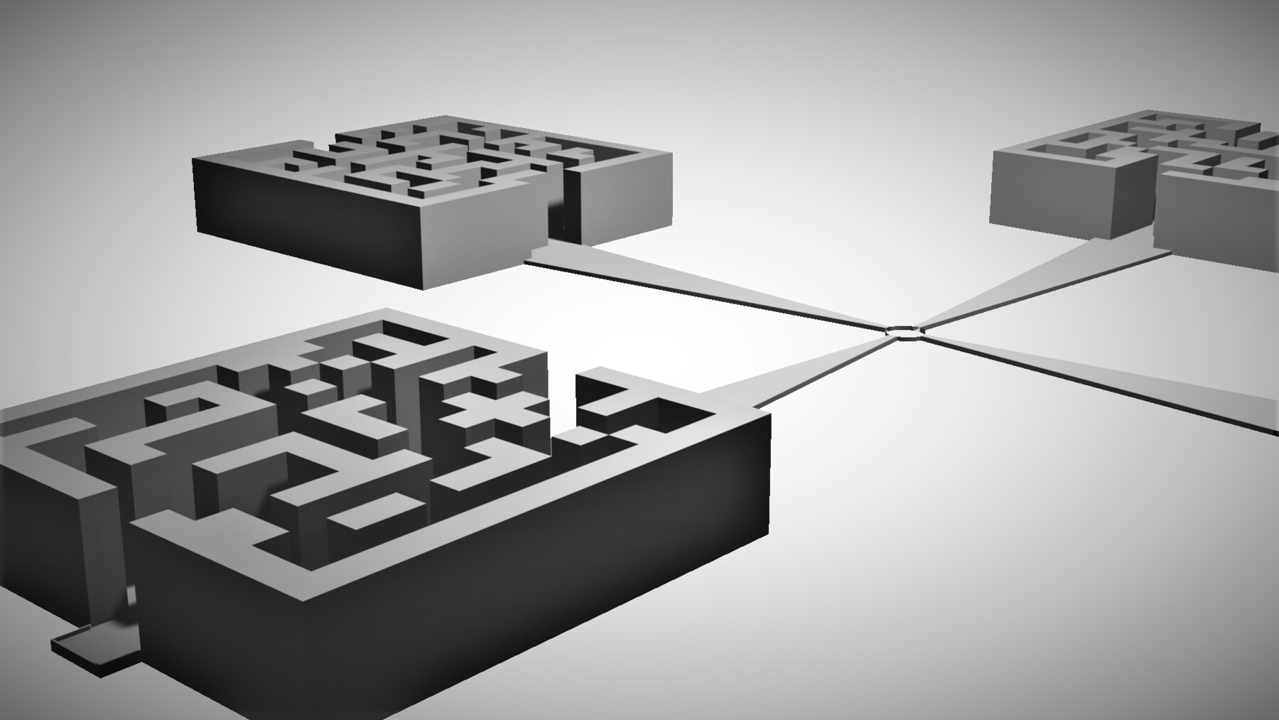 ArtStation - Four mazes one goal | Game Assets