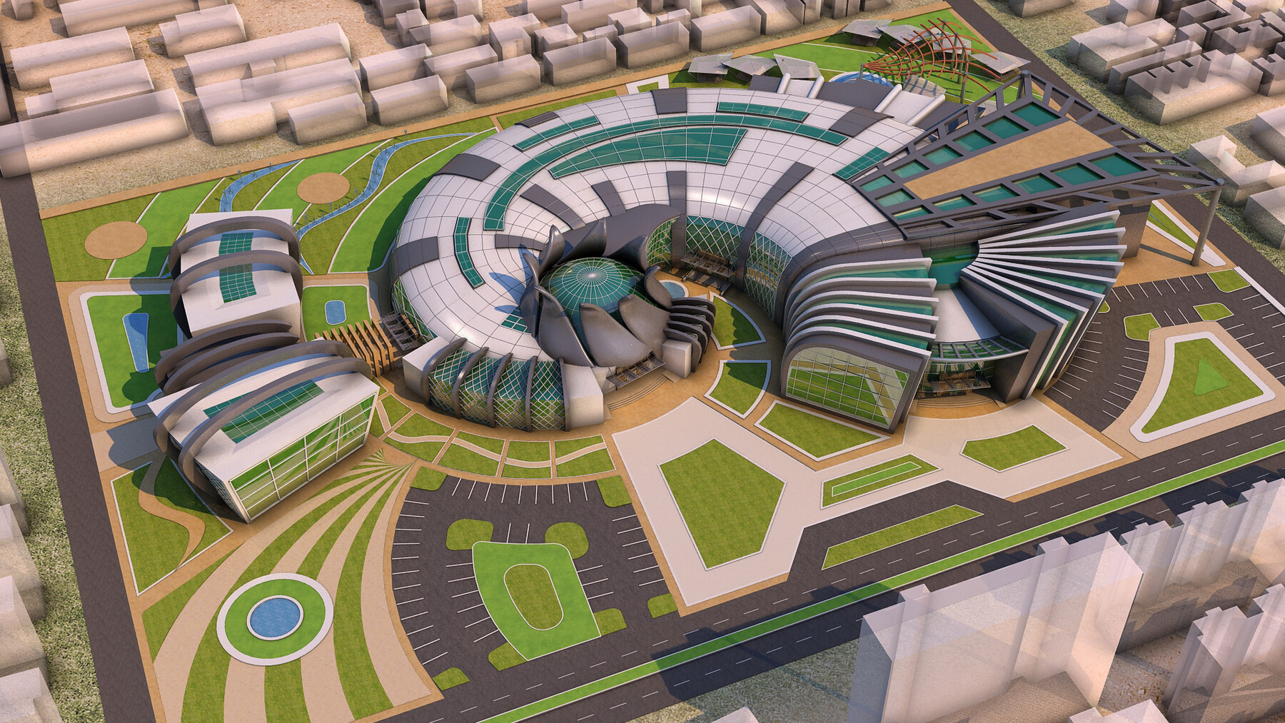 ArtStation - Energy Research Center - 3Ds Files - 2Ds Plans | Resources