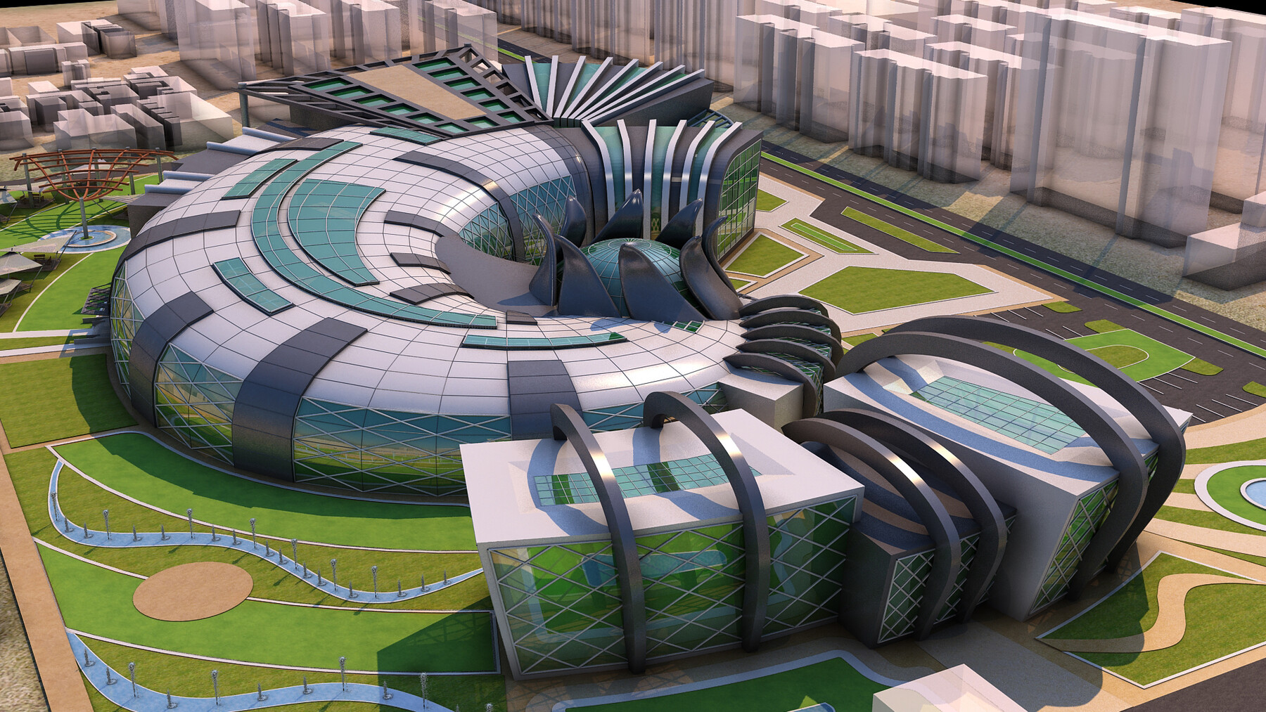ArtStation - Energy Research Center - 3Ds Files - 2Ds Plans | Resources