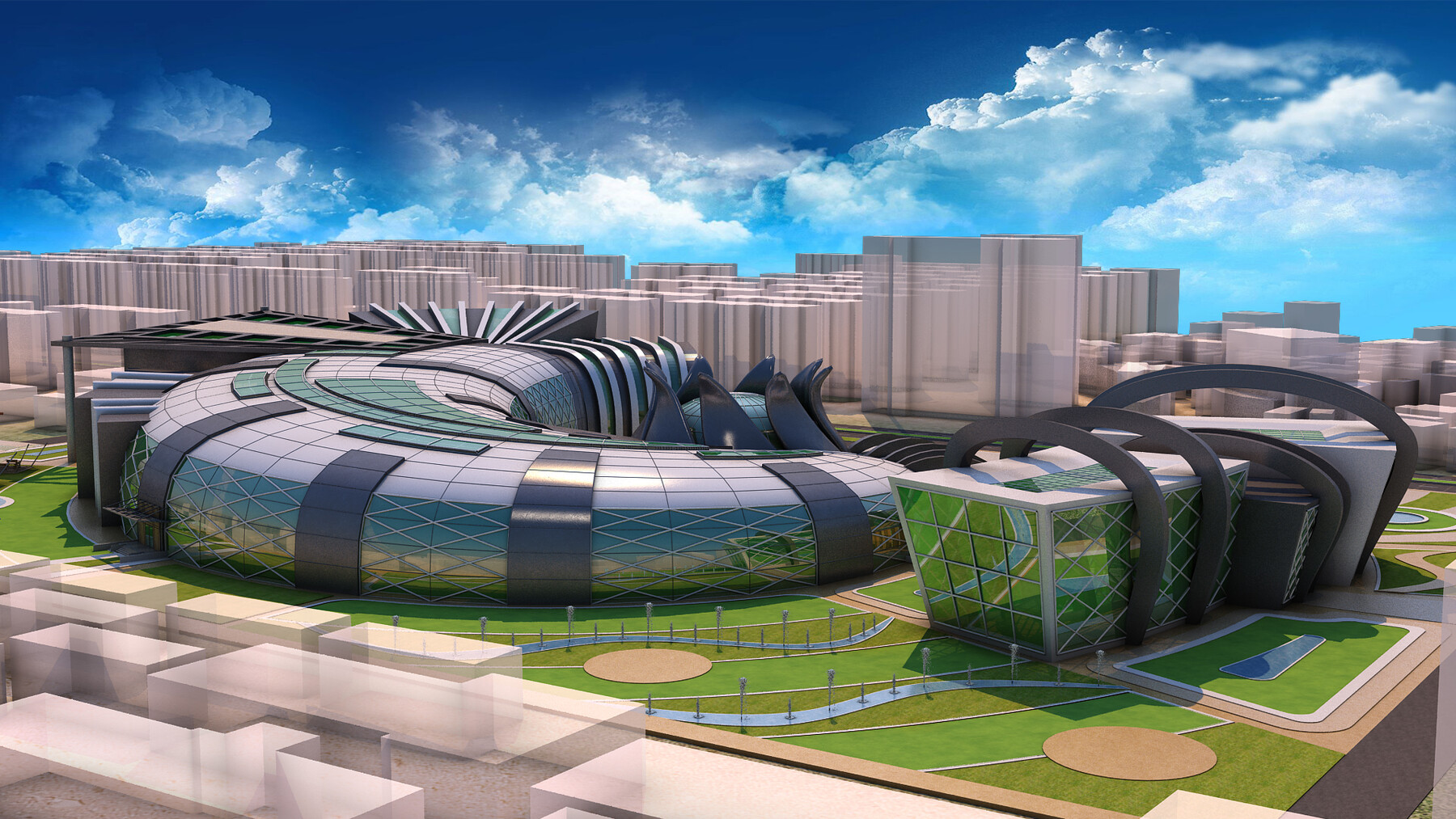 ArtStation - Energy Research Center - 3Ds Files - 2Ds Plans | Resources